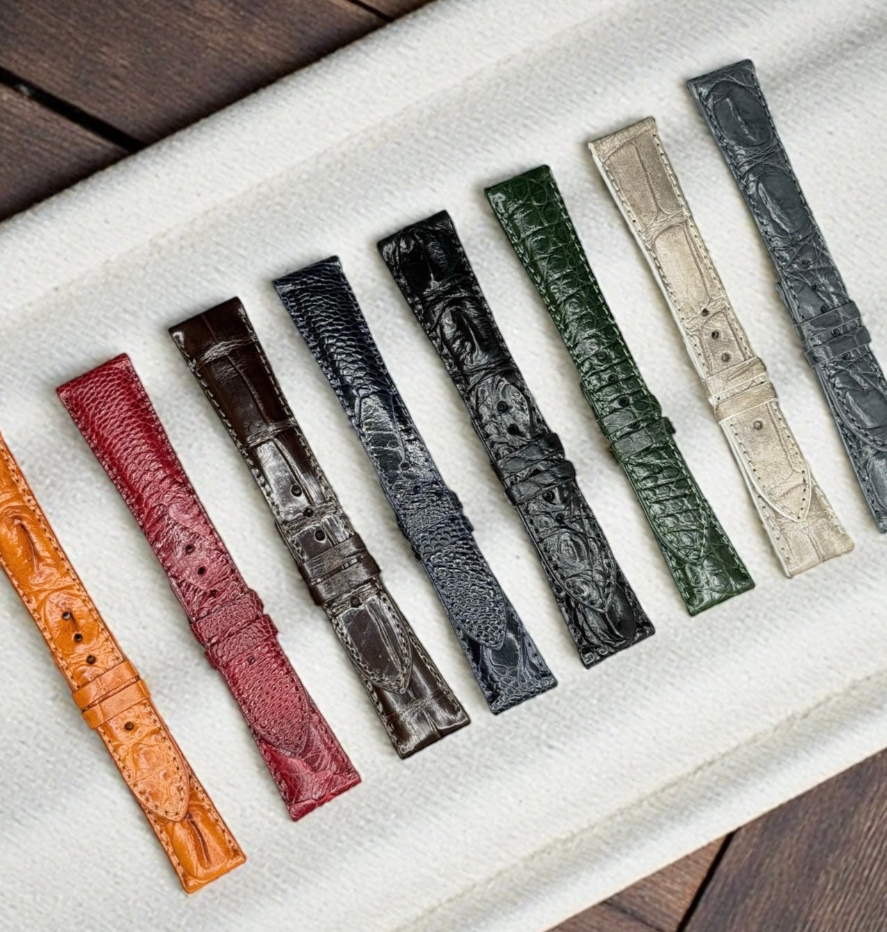 Handmade Leather Watch Strap | Exotic Leather Straps - Wabistraps ...