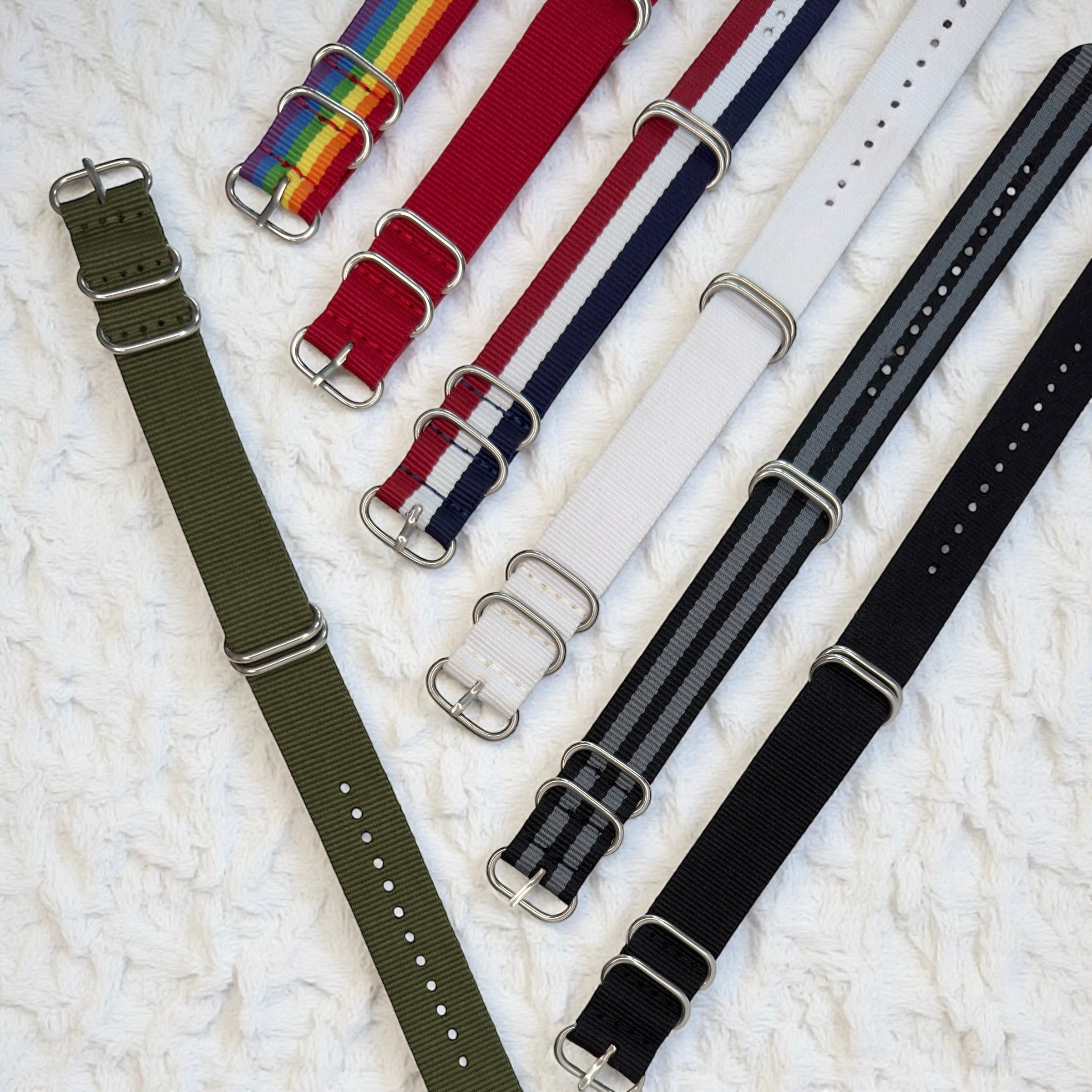 NavSpec British Military Watch Band | 5 Rings Hardware - Wabistraps ...