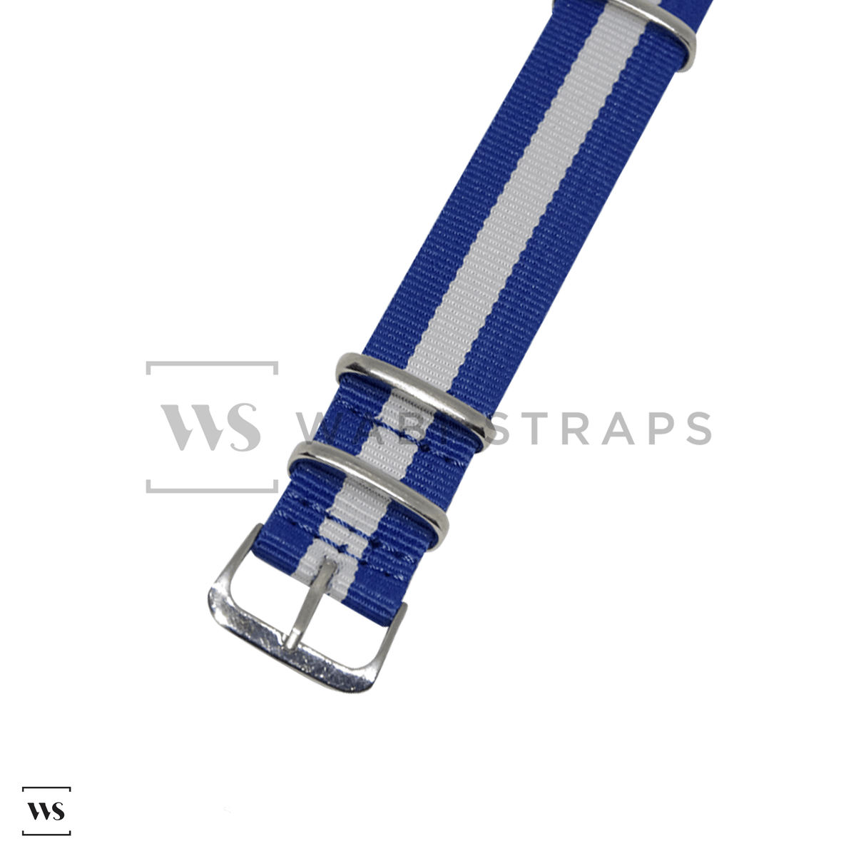 Greece Flag Classic British Military Watch Strap - wabistraps
