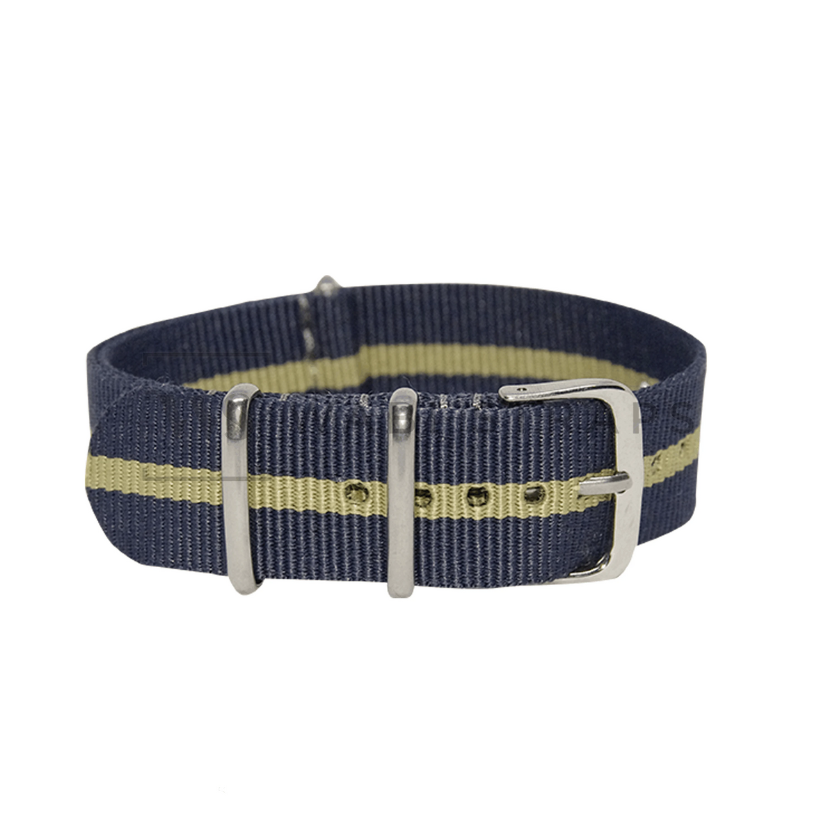 Grey & Olive Diver British Military Watch Strap - wabistraps