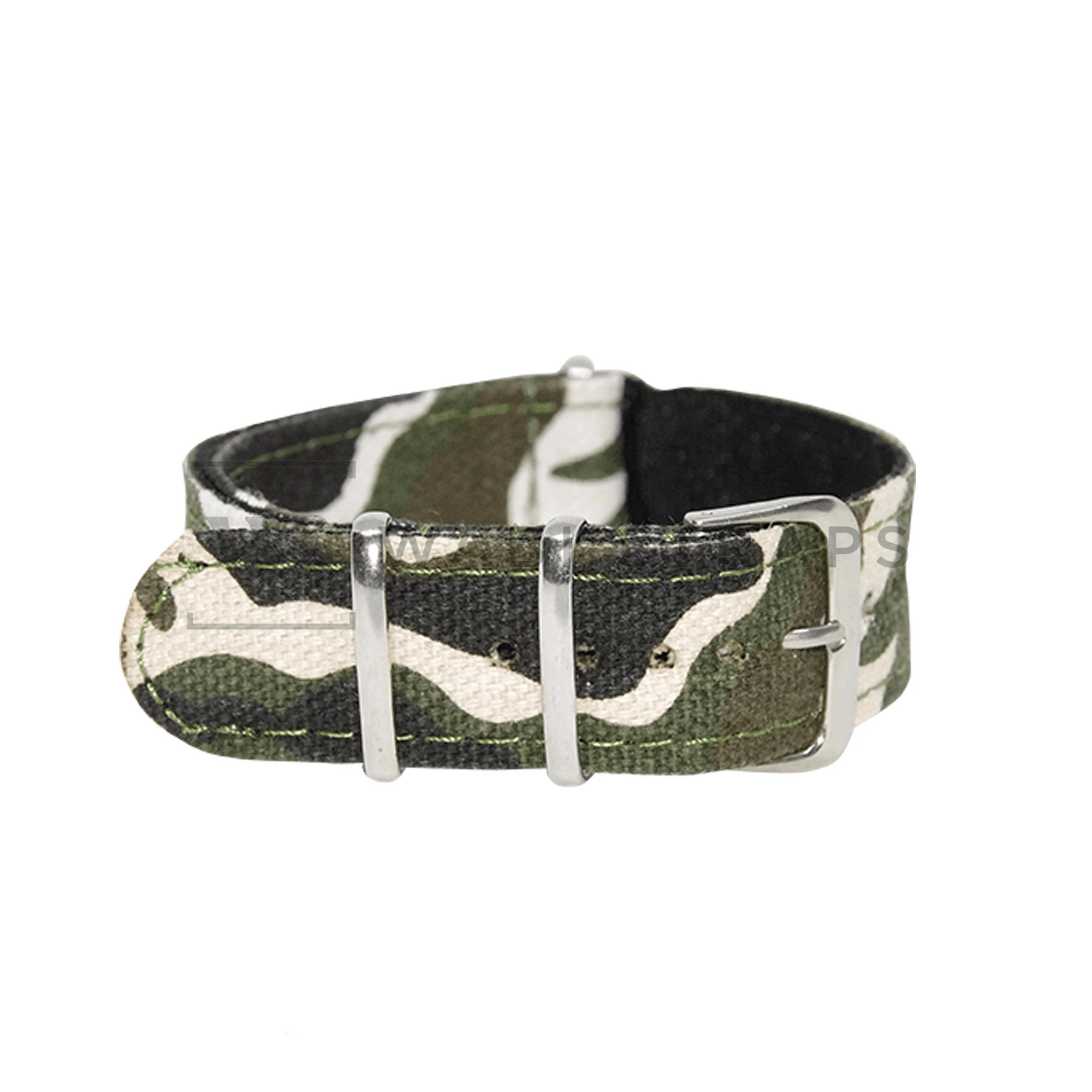 Multicam Tactical British Military Canvas Watch Strap - wabistraps