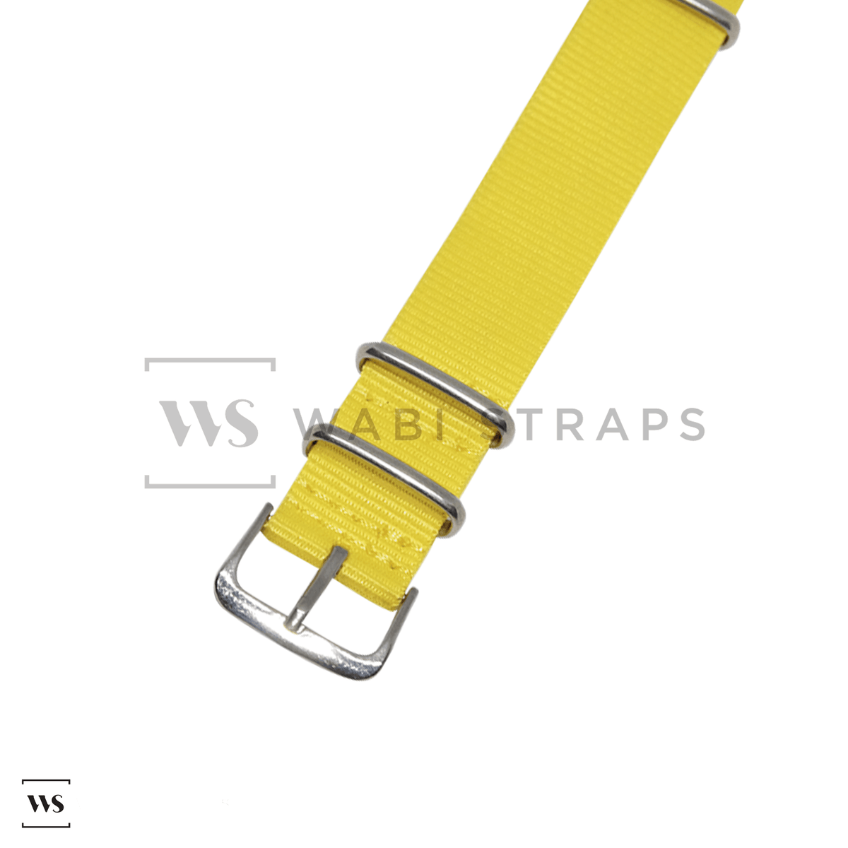 Yellow Neon British Military Watch Strap - wabistraps