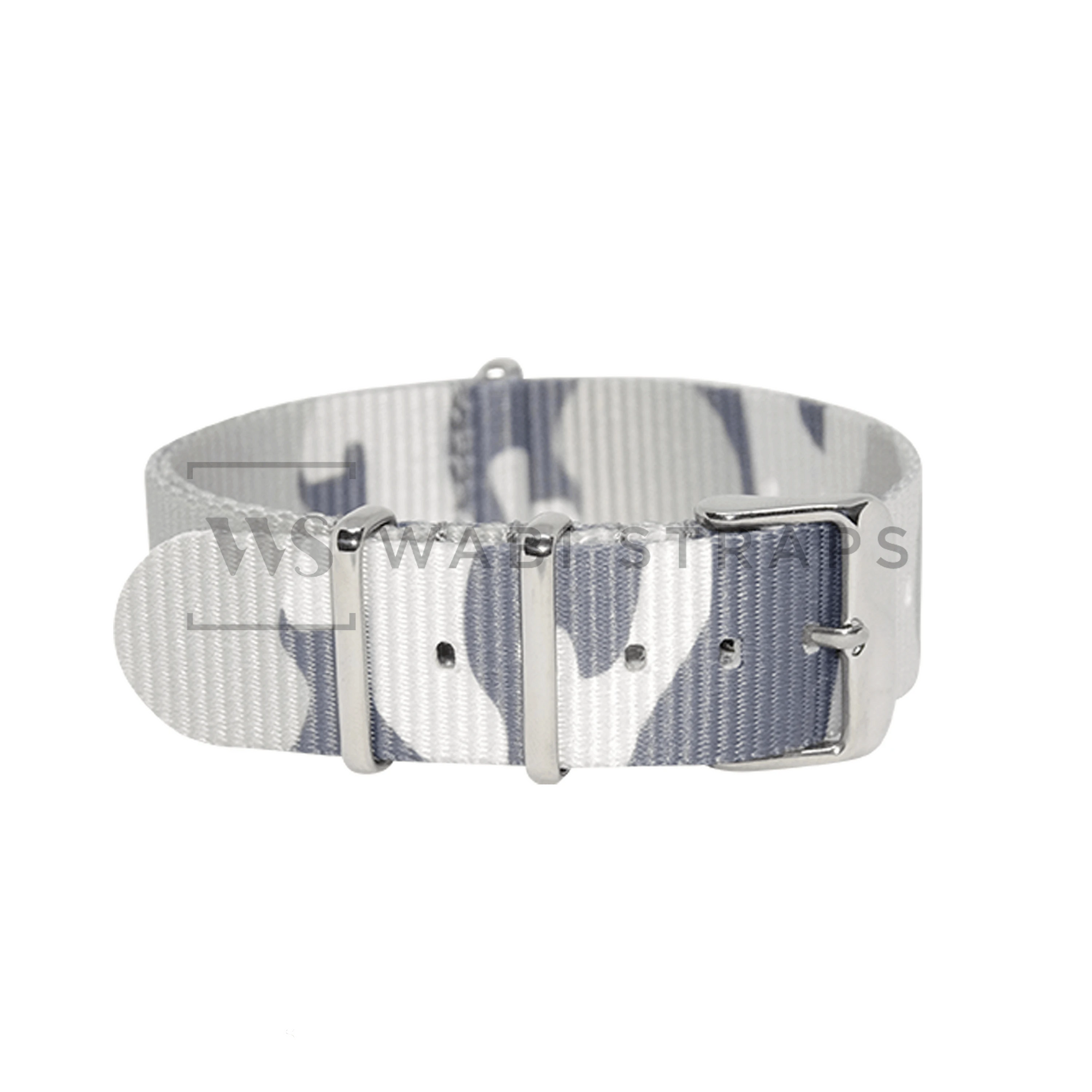 Snow Camouflage British MoD Watch Strap - wabistraps